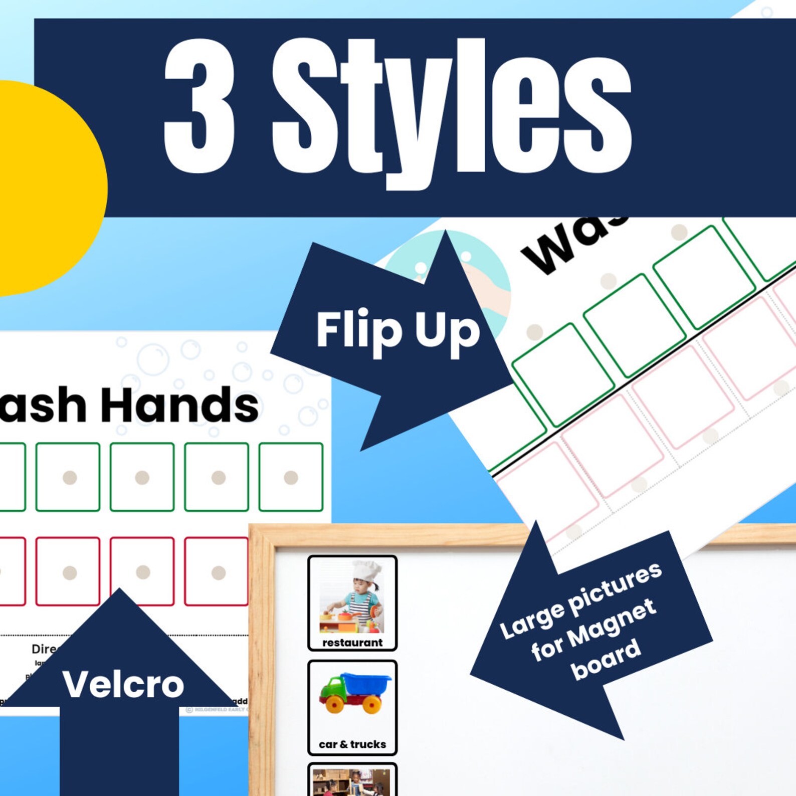 Editable Autism Play Skills Visual Schedule: Preschool Activity Cards ...