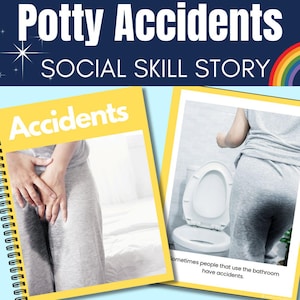 Editable Potty or Bathroom Accident Toilet Training Social Story With ...