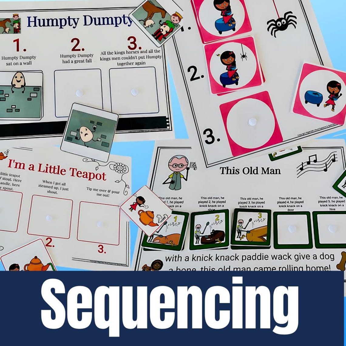 Preschool Circle Time Visuals: Songs, Rhymes & Games - Etsy