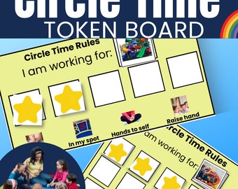 Friendship Skills Token Boards Autism Positive Behavioral Support With ...