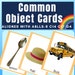 Common Object Picture Cards for Speech Therapy ABA Autism ABLLS-R C14 ...