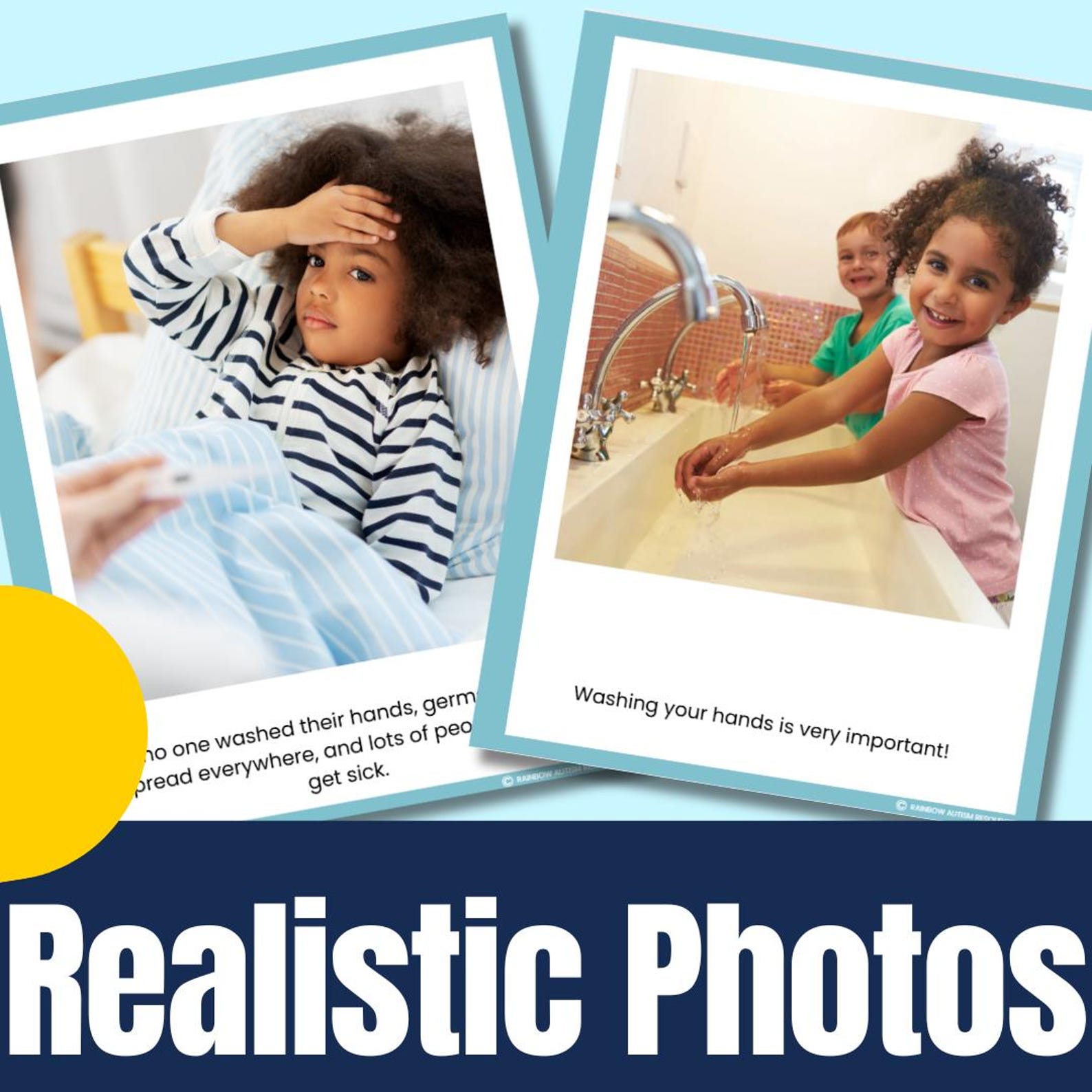 Washing Hands Social Story to Encourage Handwashing Printable Download ...