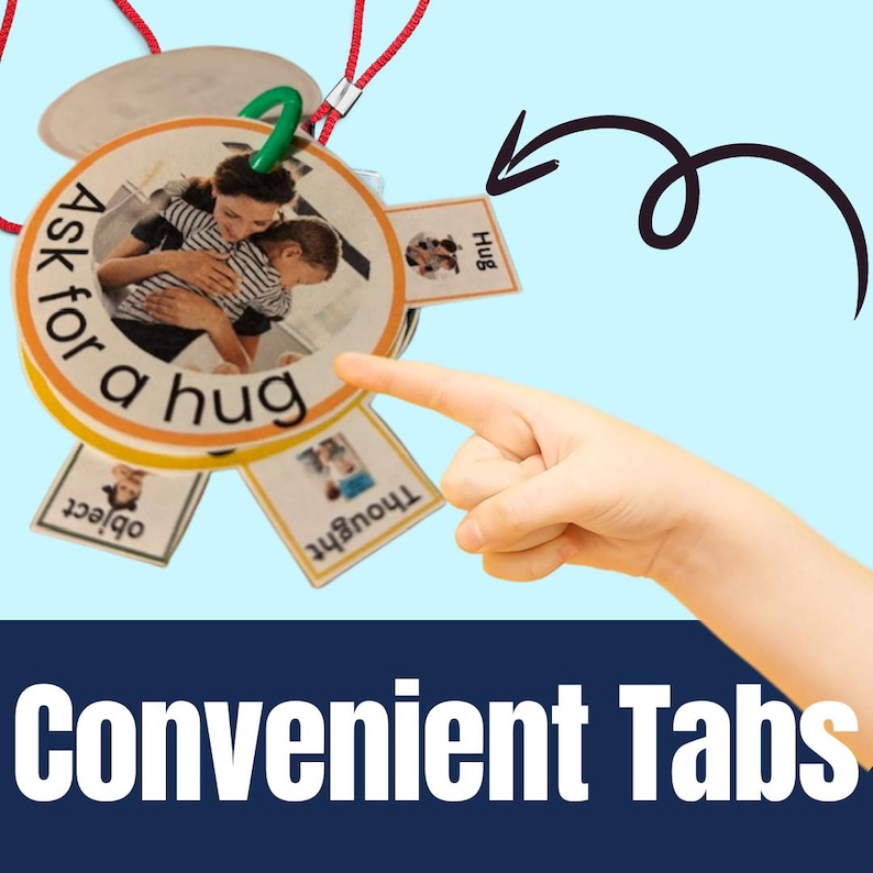 Coping Skills Cards for Lanyard Autism Visuals for Anxiety and ...