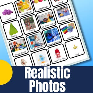 Reward Reinforcer PECS Style Communication Cards | First Then Board ...