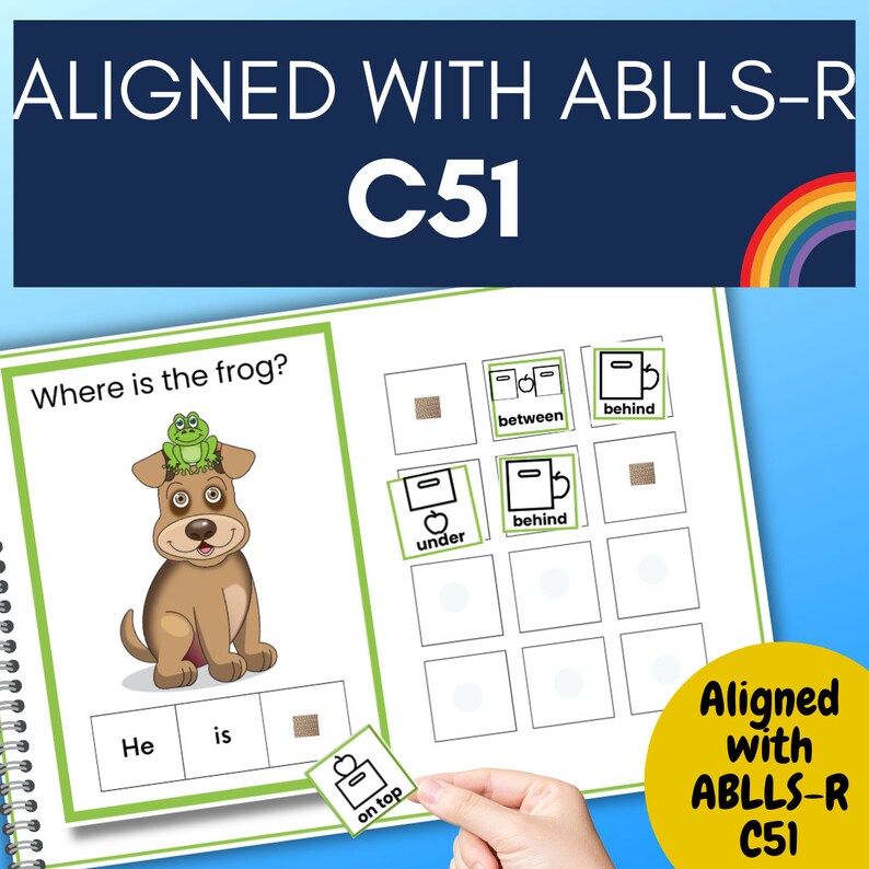 Where is Frog Preposition Interactive Book Adapted Book for Autism ...