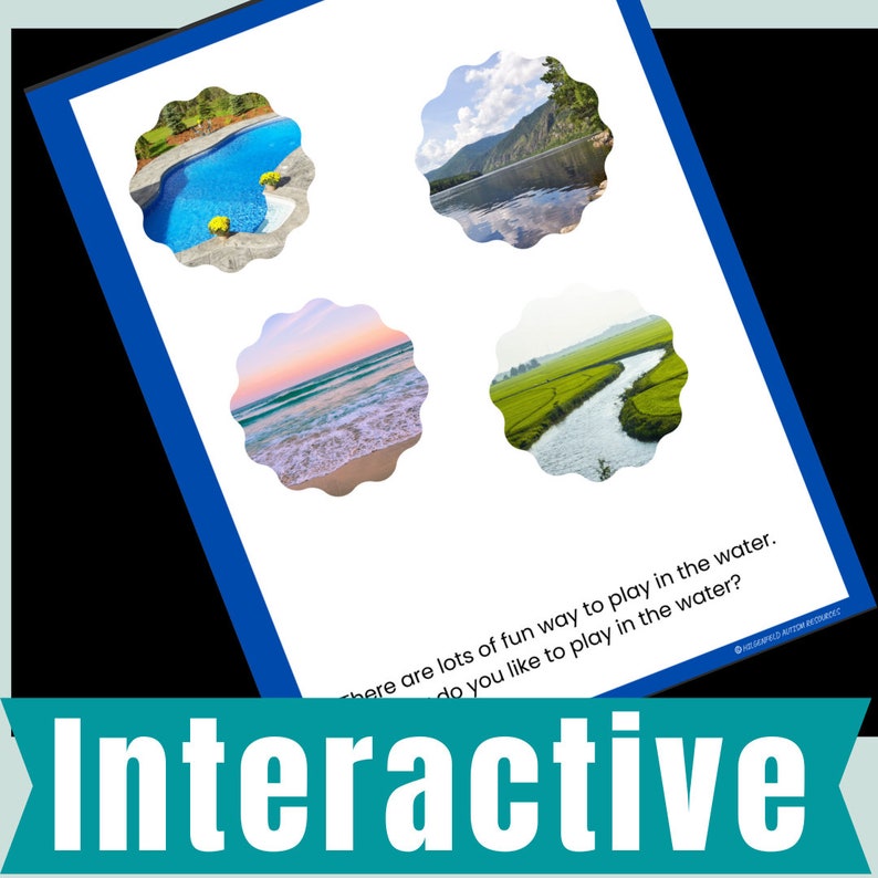 Water Rules Water Safety Social Skills Story for Children With Autism ...