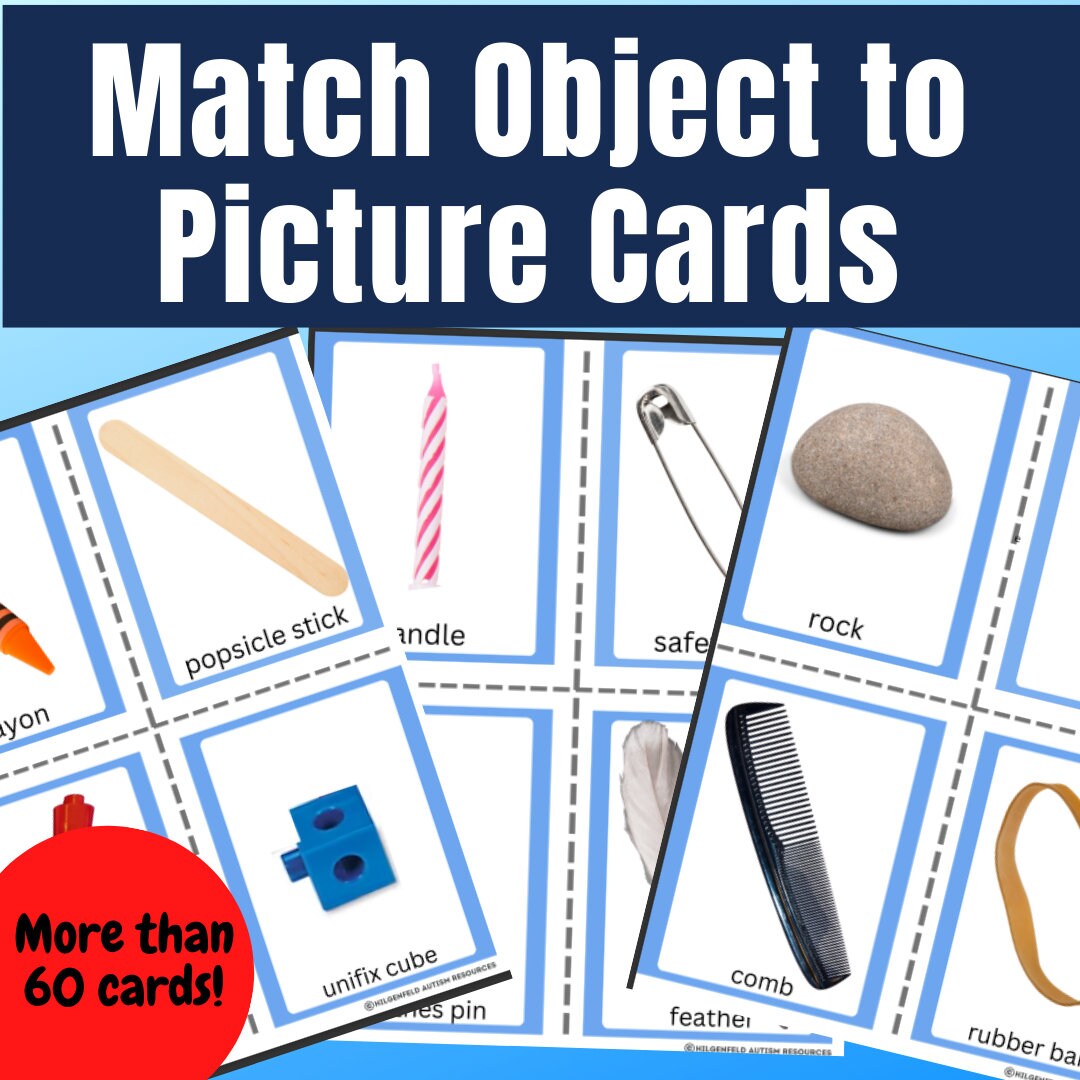 Early Learner Skills Autism Ablls-r Aligned Picture Card Bundle - Etsy