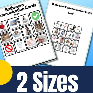 Autism Potty Training Visual Supports | Real Photo PECS Communication ...