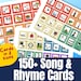 Circle Time Song Visual Supports Bundle Preschool Music Request Cards ...
