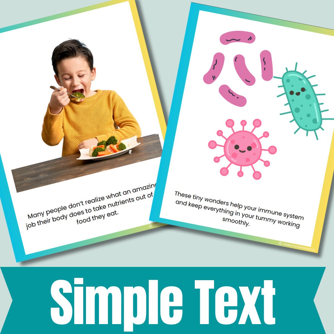 What Happens When You Eat Social Skills Story About Digestion - Etsy