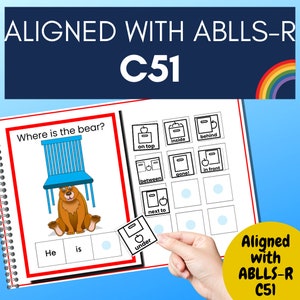 Where is Bear Preposition Interactive Book Adapted Book for Autism ...