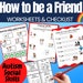 How to Play With Friends Autism Social Skills SEL BUNDLE - Etsy