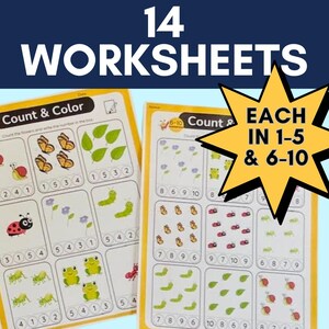 Counting 1-10 Bundle Aligned With ABLLS R8 Match Number to Amount of ...