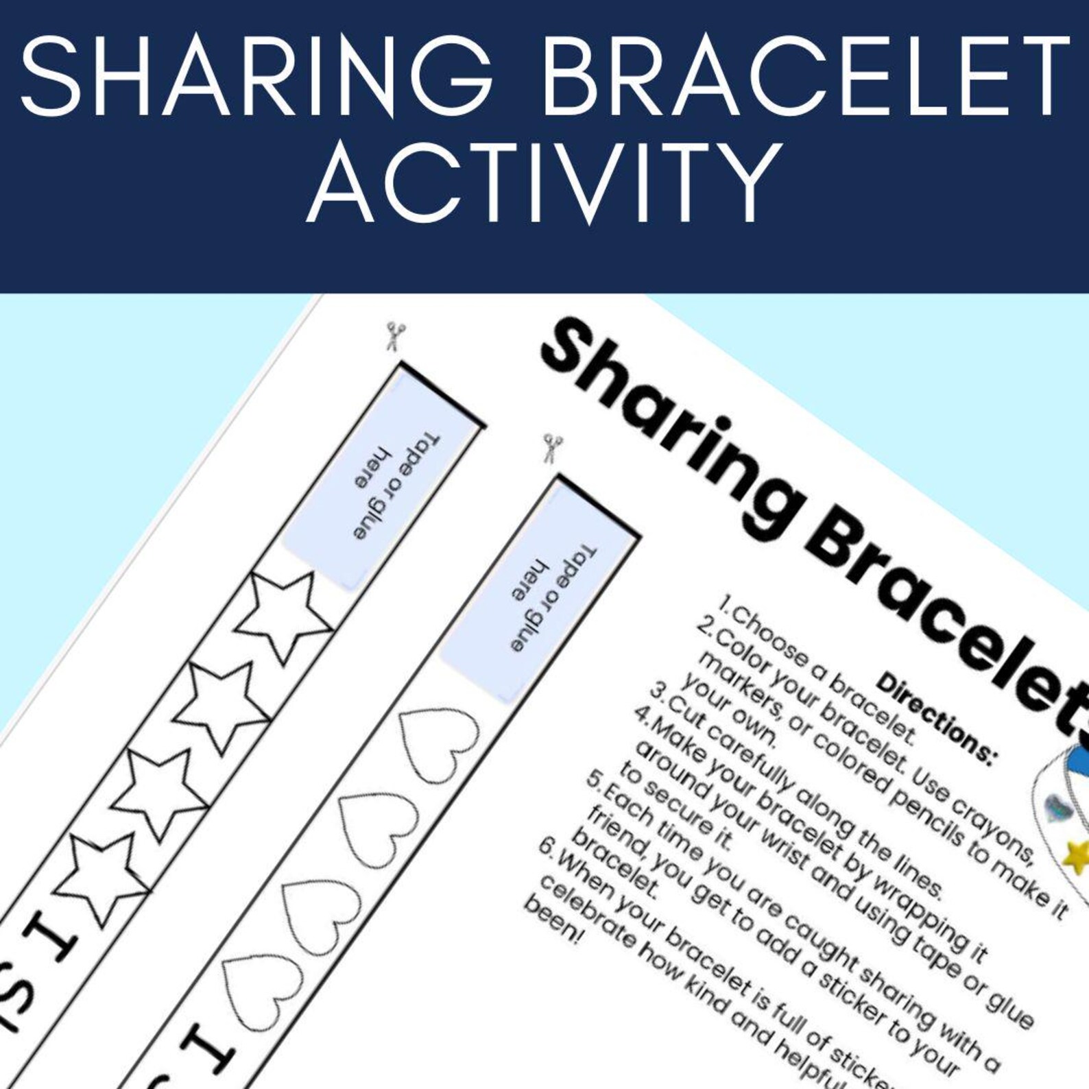 Sharing Worksheets & Activities Autism SEL Social Skills Printables Pre ...