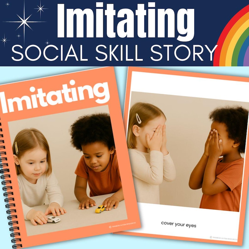 Imitation Skills Social Story Learning to Imitate Preschool Autism ...