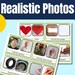 Select Adjectives Speech Therapy Photo Cards Aligned With ABLLS-R C24 ...