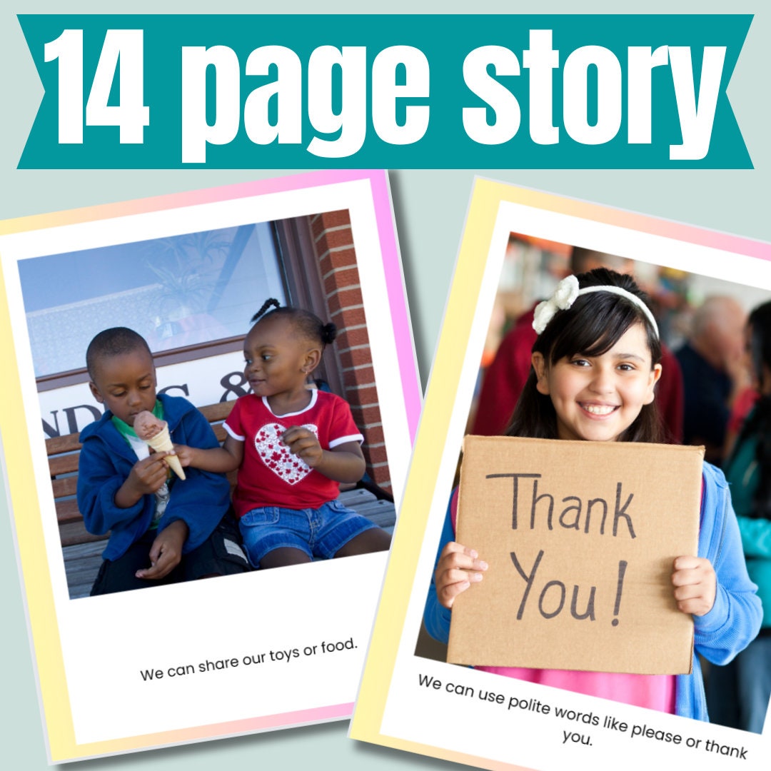 What is Kindness Preschool Toddler Autism Social Skill Story for Social ...