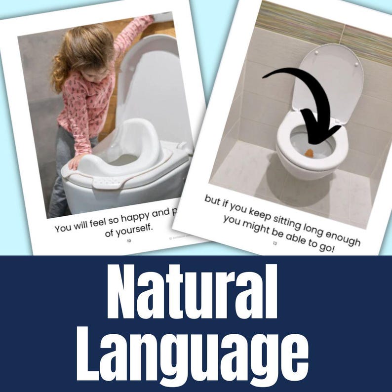 Poop in Potty Toilet Training Social Story (girl) Autism Potty Training ...