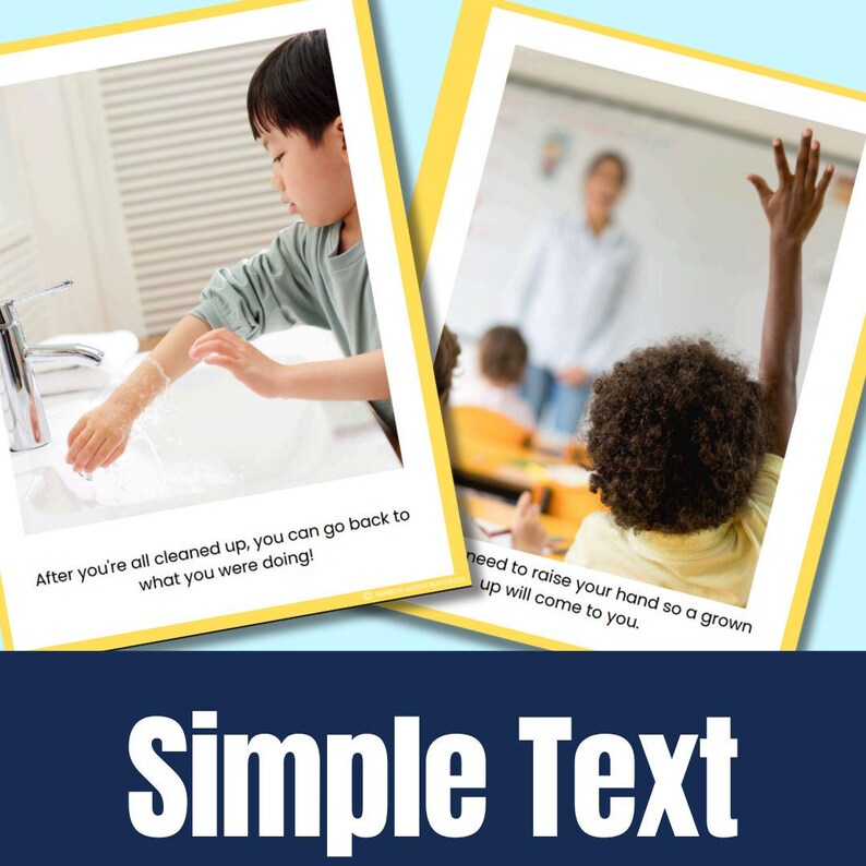 Editable Potty or Bathroom Accident Toilet Training Social Story With ...