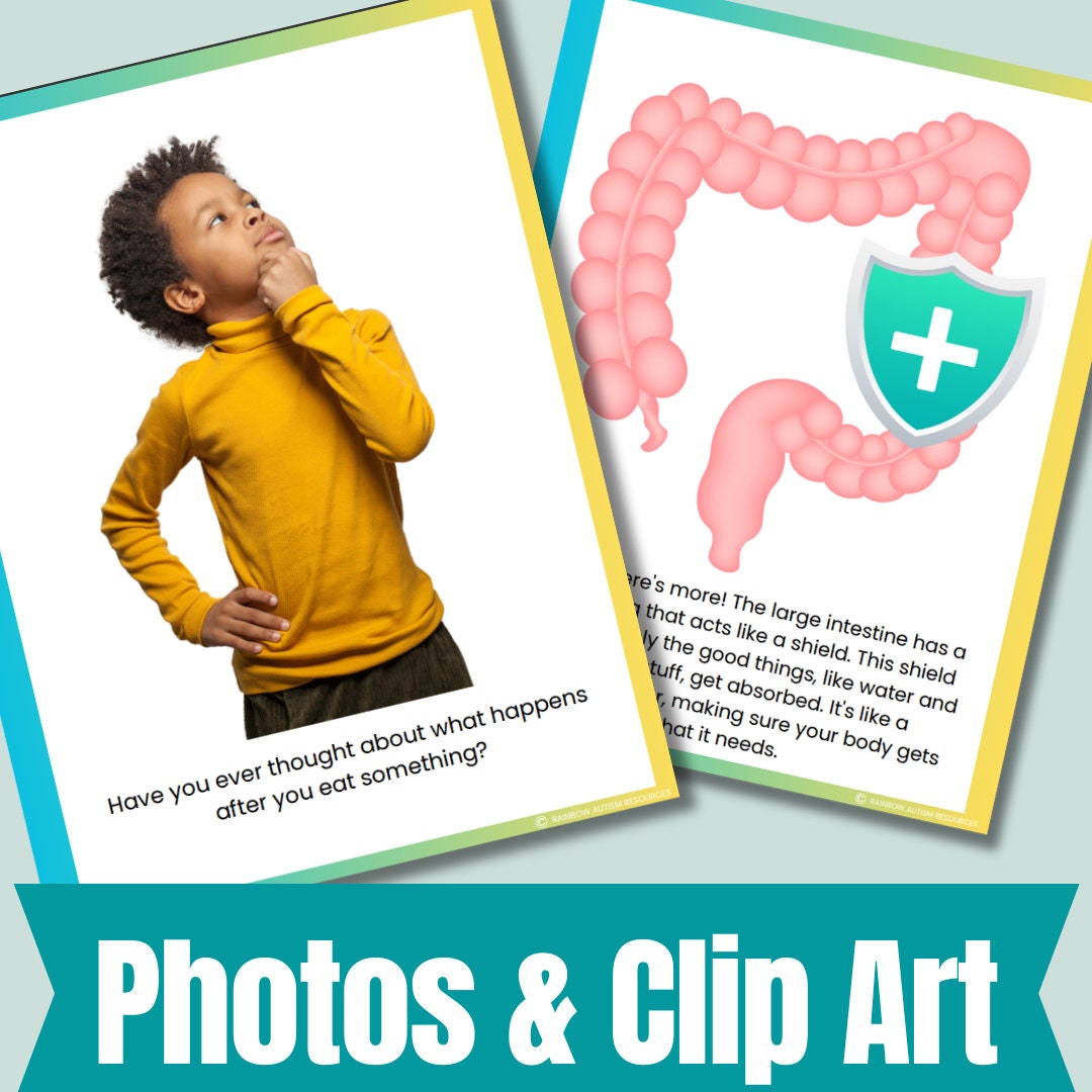 What Happens When You Eat Social Skills Story About Digestion - Etsy