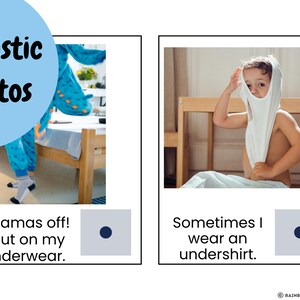 I Can Dress Myself Adapted Book | ABLLS-R G6 Clothing Vocabulary for ...