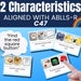 ABLLS C47 Photo Flash Cards: Two Characteristics - Etsy