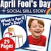 April Fools Day & Jokes Social Story Bundle for Autism Special Ed SEL ...