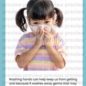 Washing Hands Social Story to Encourage Handwashing Printable Download ...