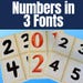 Matching Numbers to Objects Photo Picture Cards Aligned With ABLLS R8 ...