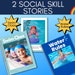 Swim Bundle Swimming Water Safety Social Skill Stories Pool Visual ...