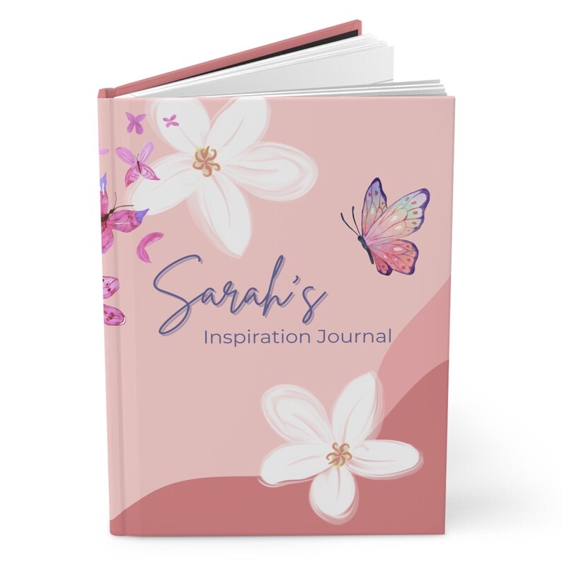 Customized Inspiration Hardcover Journal, Personalized Notebook, Mom ...