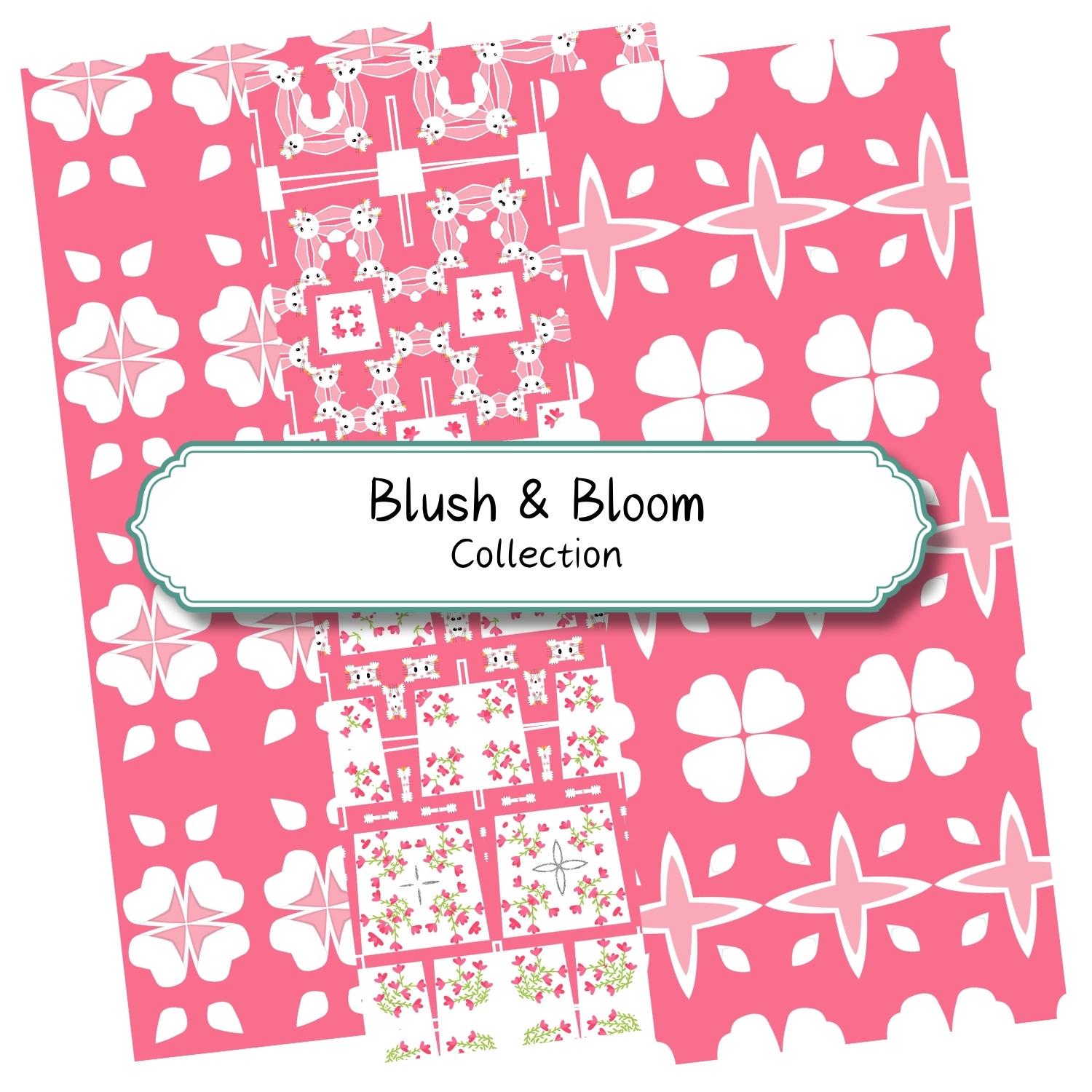 Paper Pack Pink Digital Pack Seamless Pattern Bundle POD Repeating ...