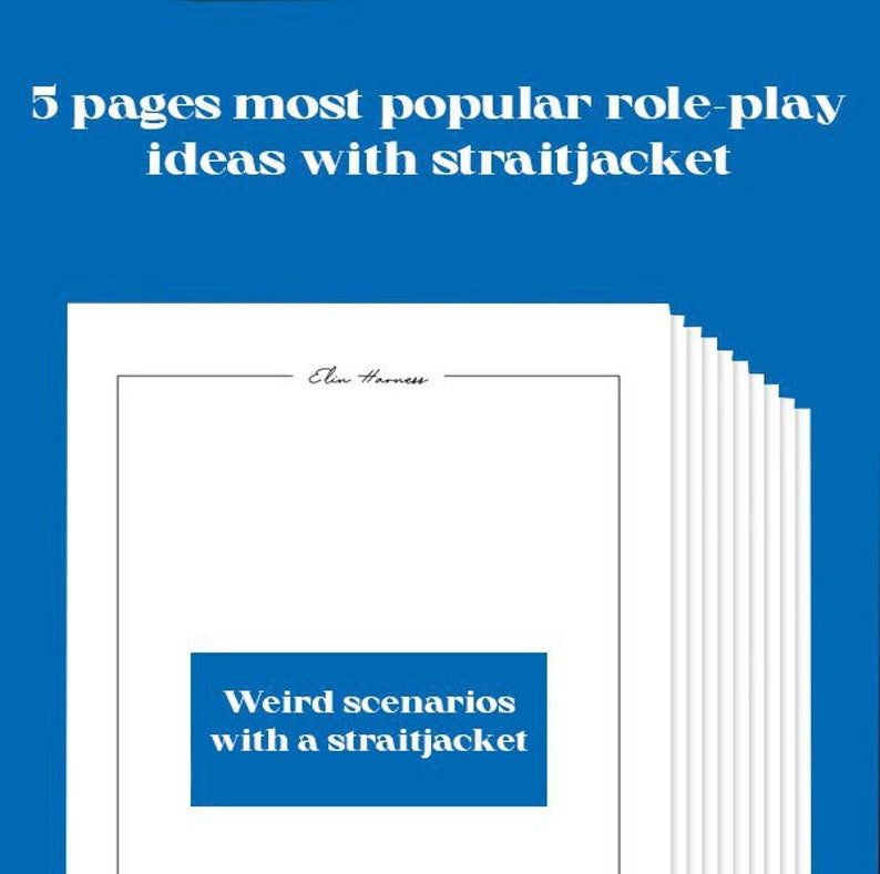 Weird Scenarios With Straitjacket. Digital Guide, Dominant and ...