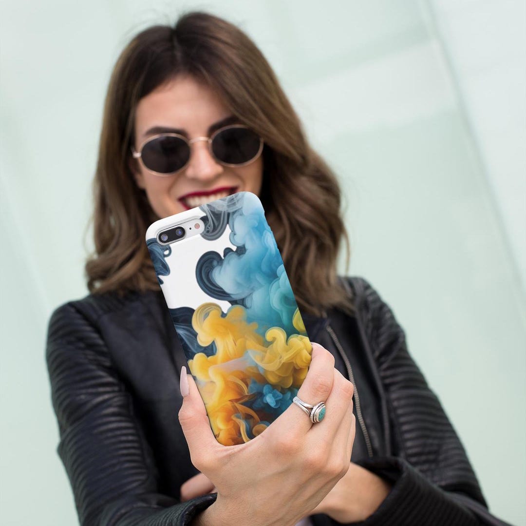 Smoke Design Phone Case for Iphone/android, Aesthetic Cloudy Smoke ...