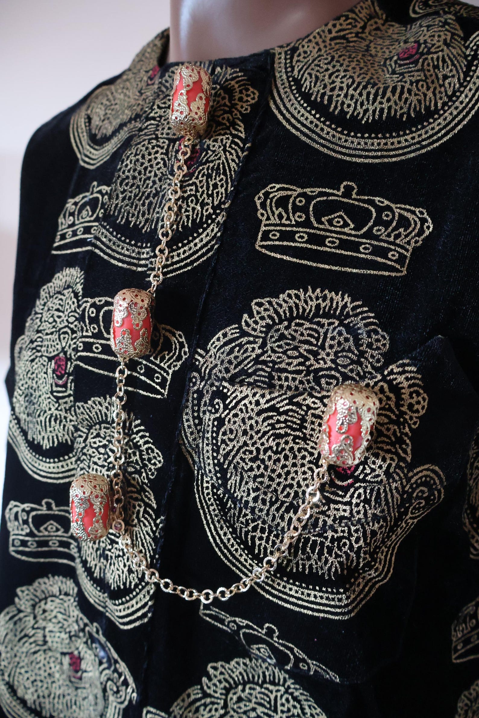 Men's Chain Buttons, Stud Chains, Stud Buttons, Isi Agu Shirt Chain ...