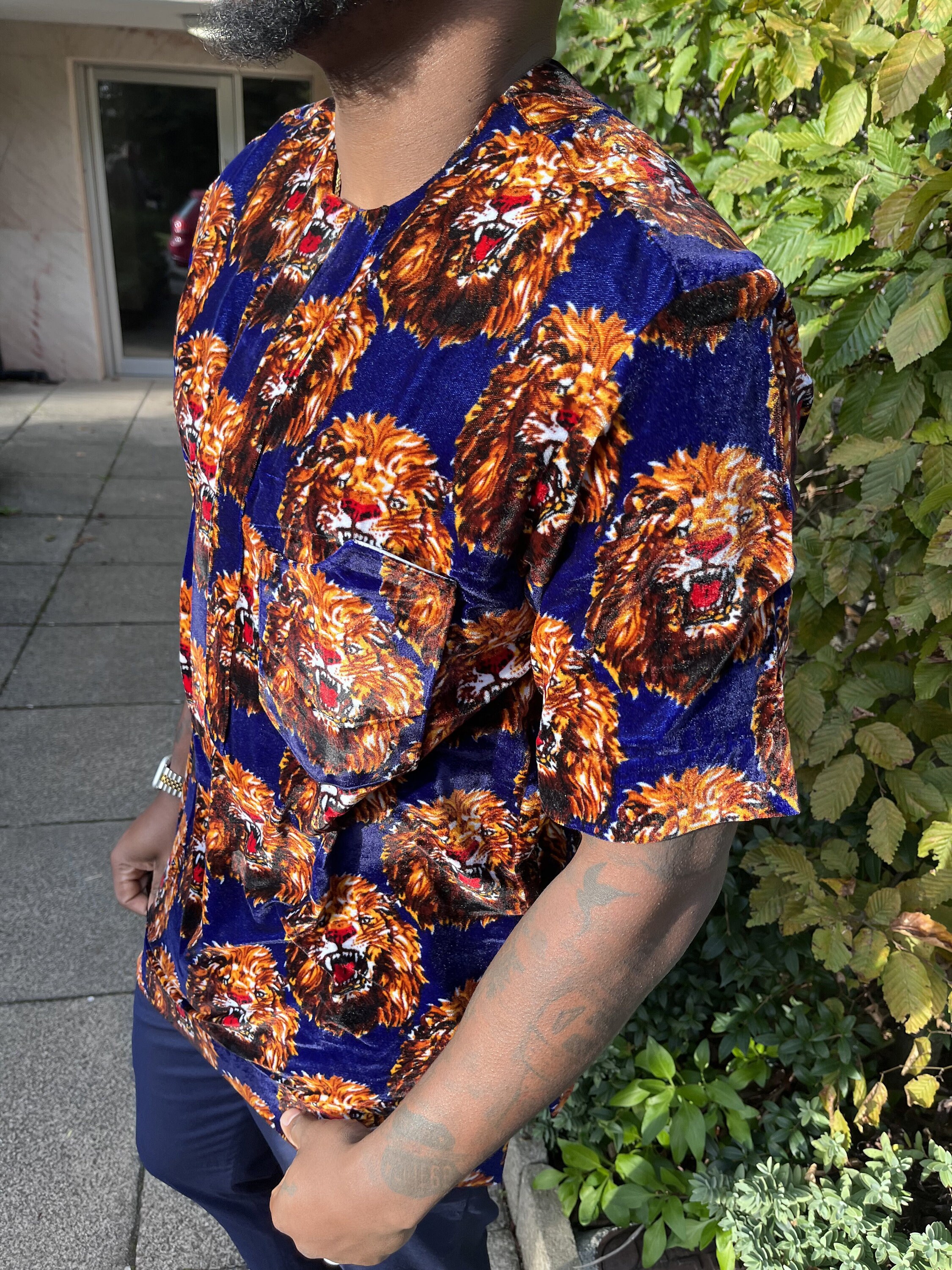 Isi Agu Traditional Wear Isi Agu Fabric African Men's - Etsy