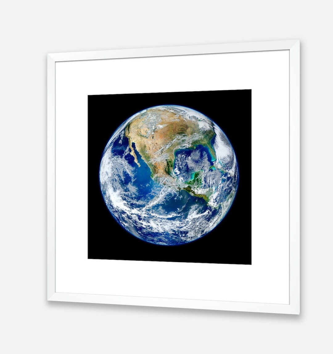 Blue Marble - Earth From Space - NASA Limited Edition Poster Print - Etsy