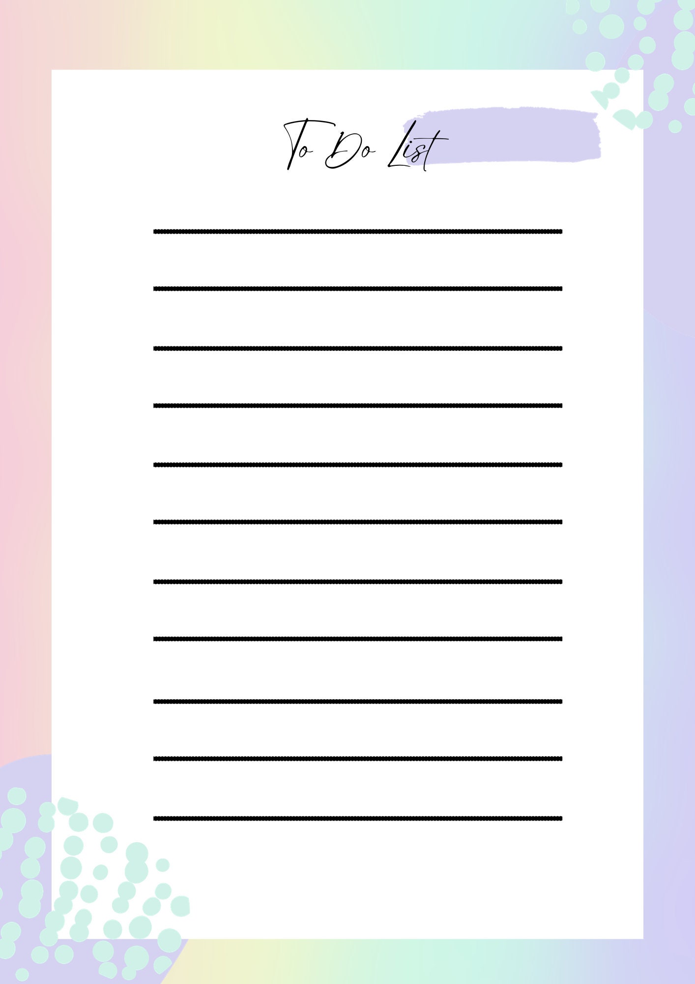 Printable / to Do Lists - Etsy