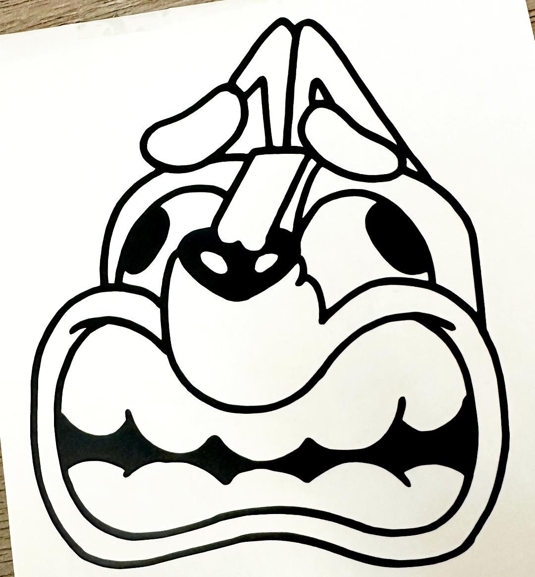 Annoying Bingo, Bluey, Car Decal, Cartoon, Sticker, Car Accessories ...