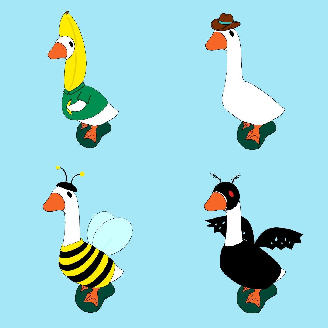 Goose Stickers, Porch Goose Stickers Decal, Cup, Laptop, Custom Made ...