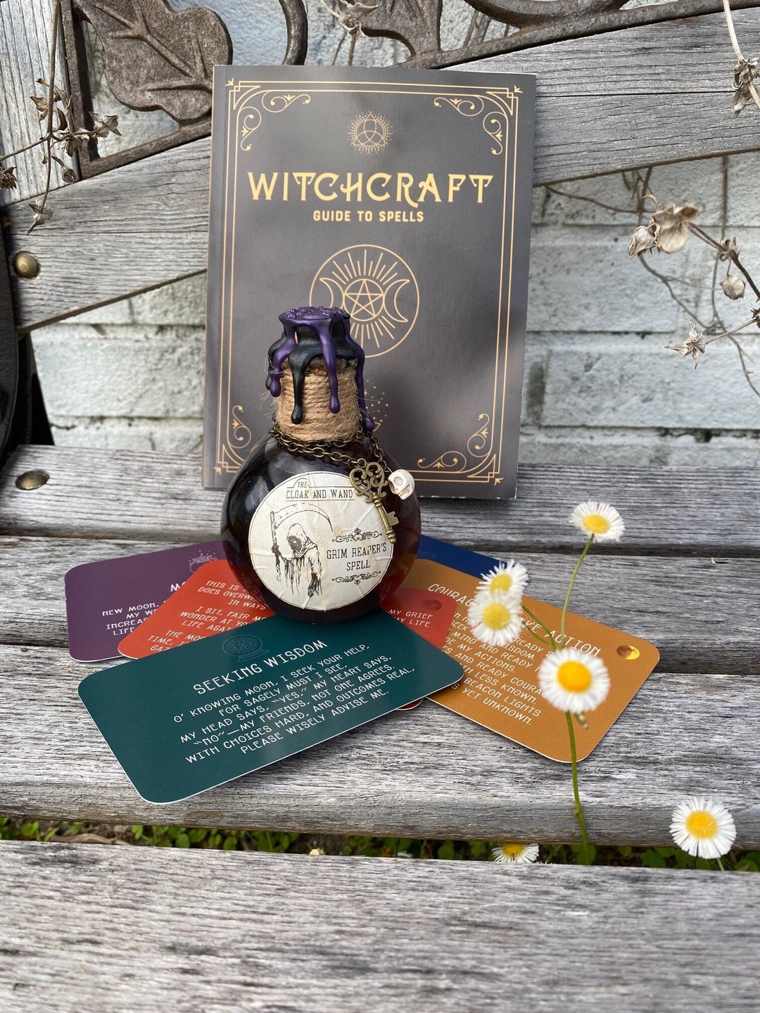 Grim Reaper's Spell Color Changing Potion Magical Apothecary Potion ...