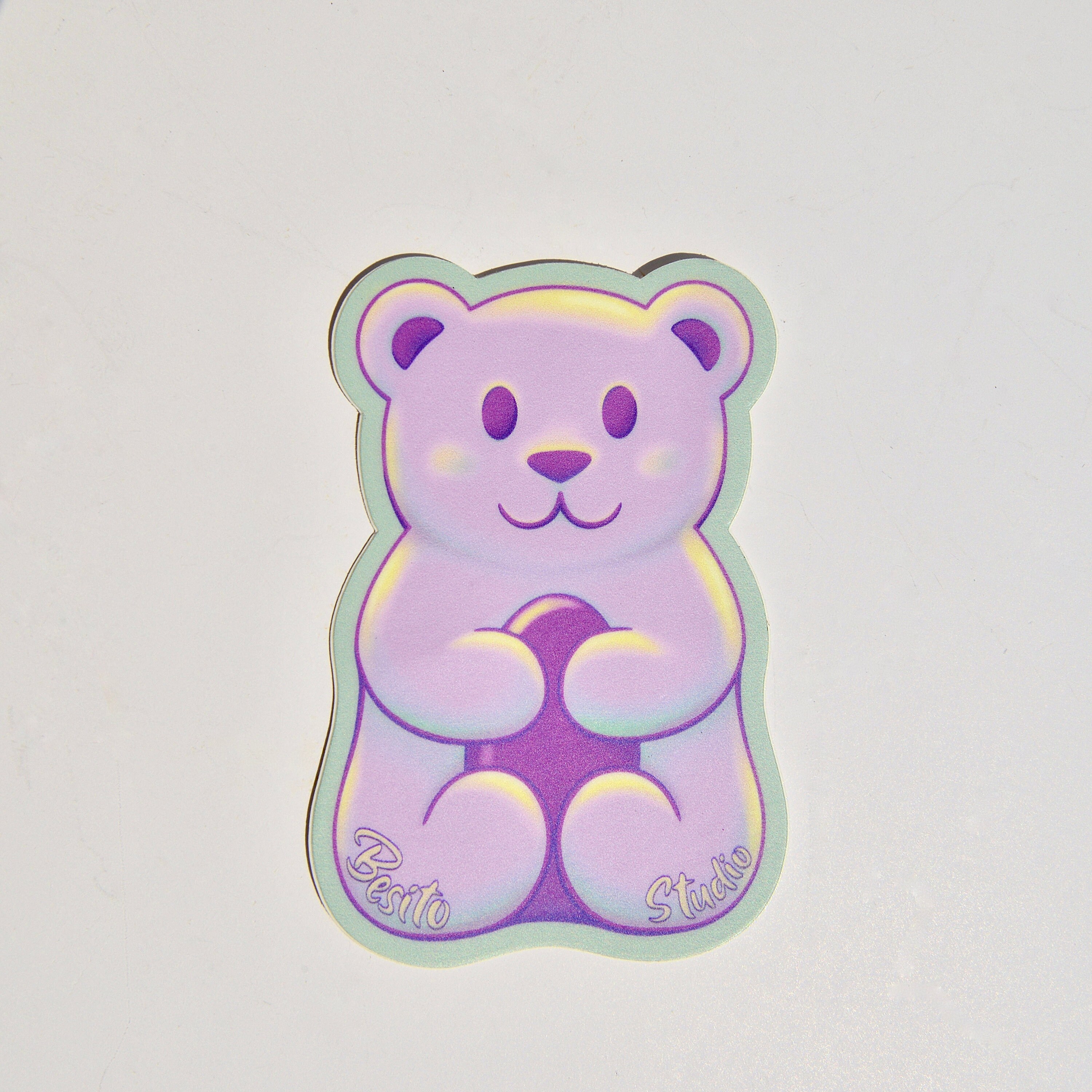 Gummy Bear Vinyl Stickers - Besito Studio - Etsy
