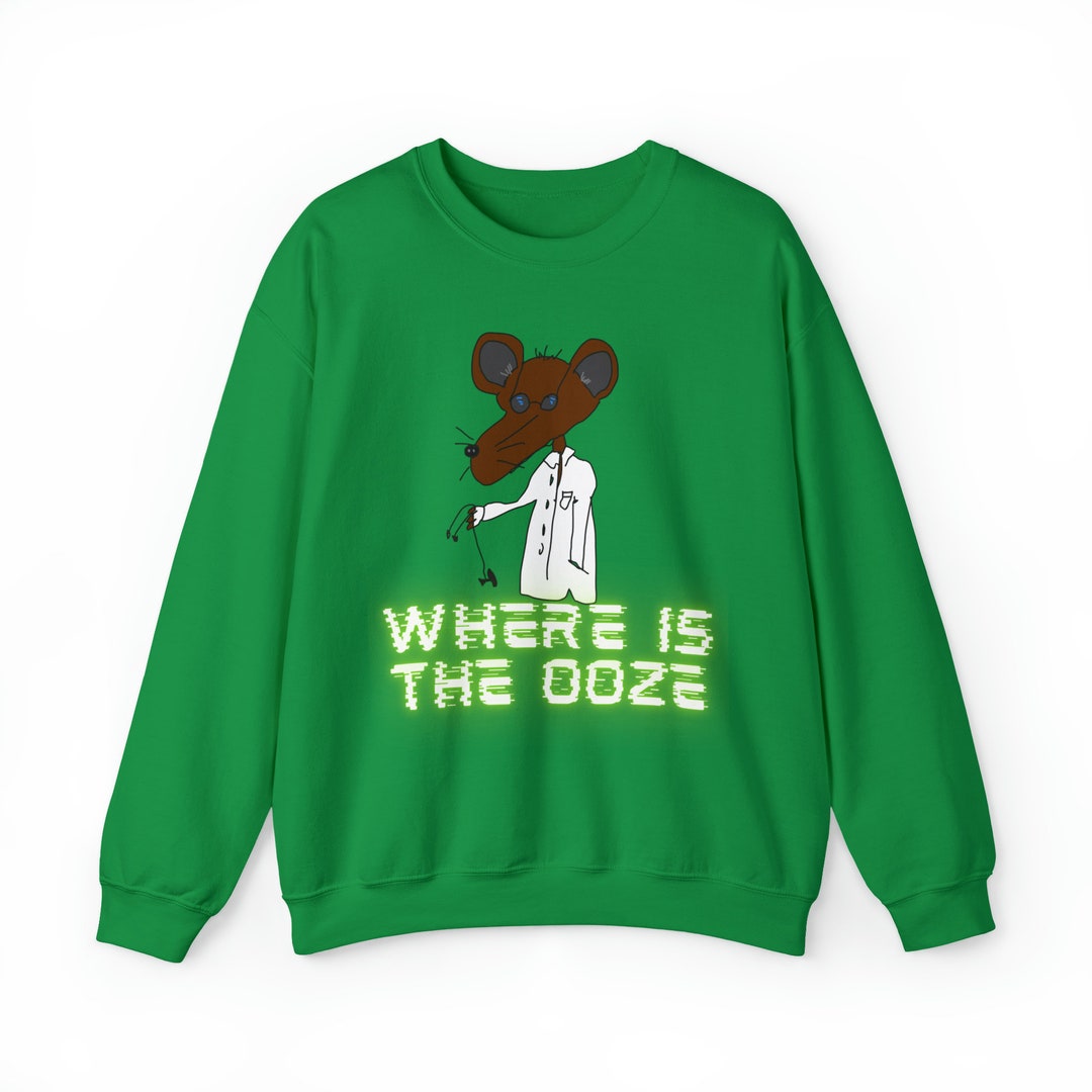Rat, Splinter, Rat Doctor, Ooze, Slime, Ninja, Funny Sweatshirt, Funny ...