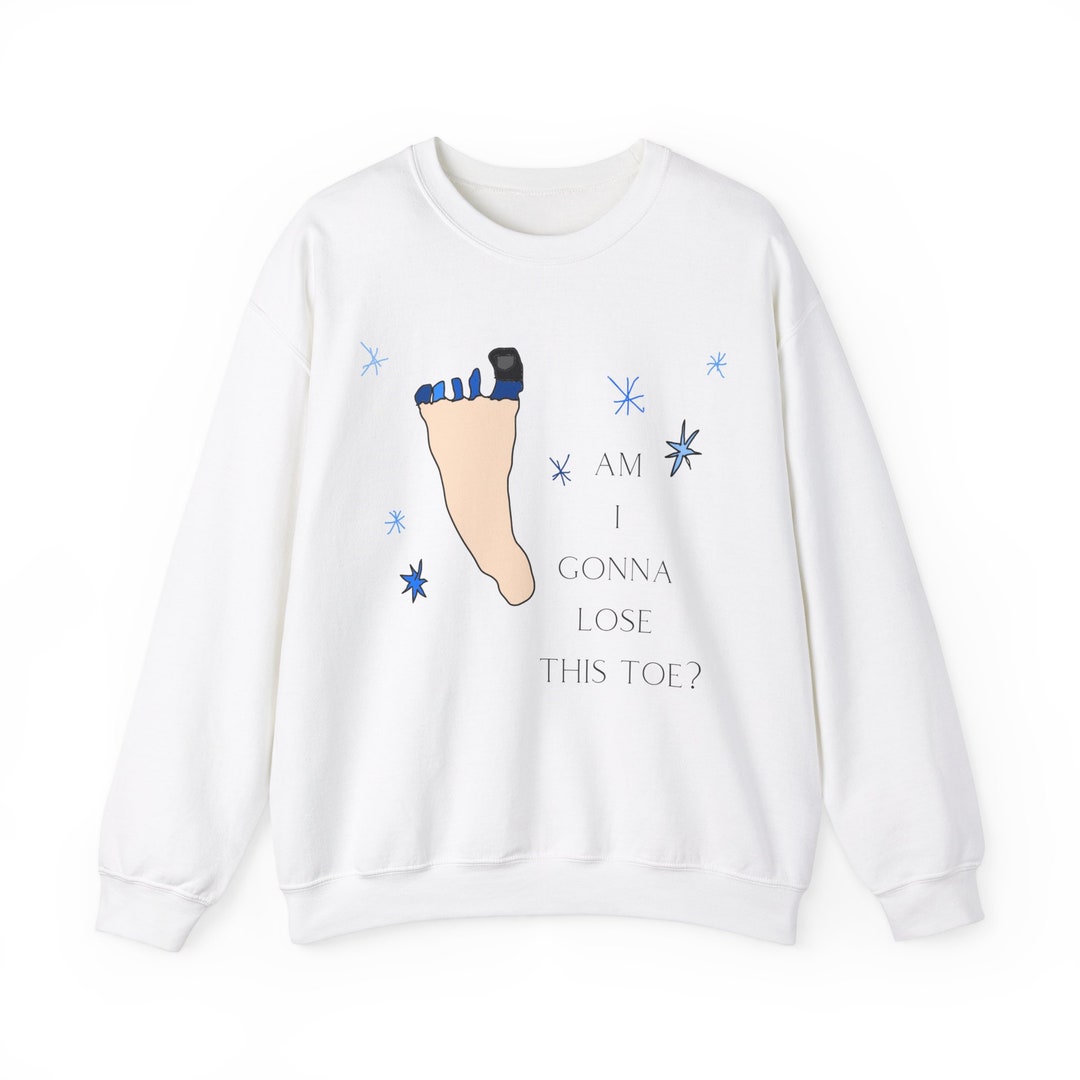 Frostbite, Toe, Black Toe, Cold, Winter, Ice, Funny Sweatshirt, Fun ...