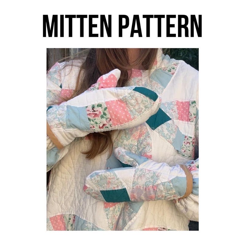 Quilted Mitten Patterns - Etsy