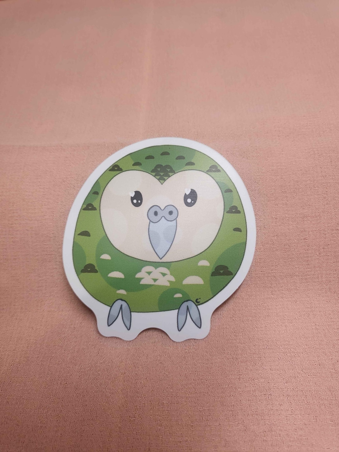 Stickers Kakapo. A Part of the Funds Will Be Donated to Kakapo Recovery ...