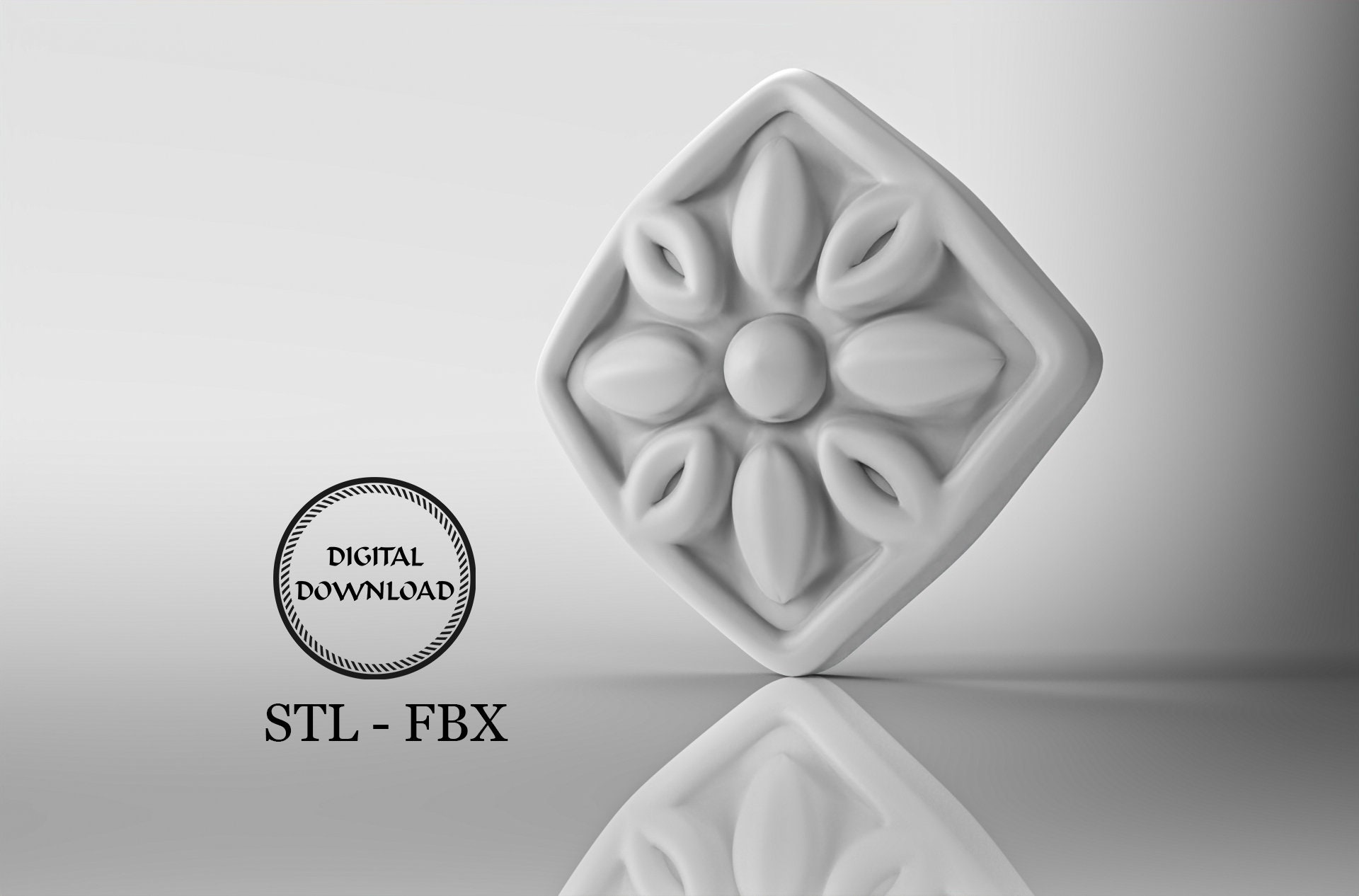 3D Printing STL File Digital Instant Download, Architectural Kitbash ...