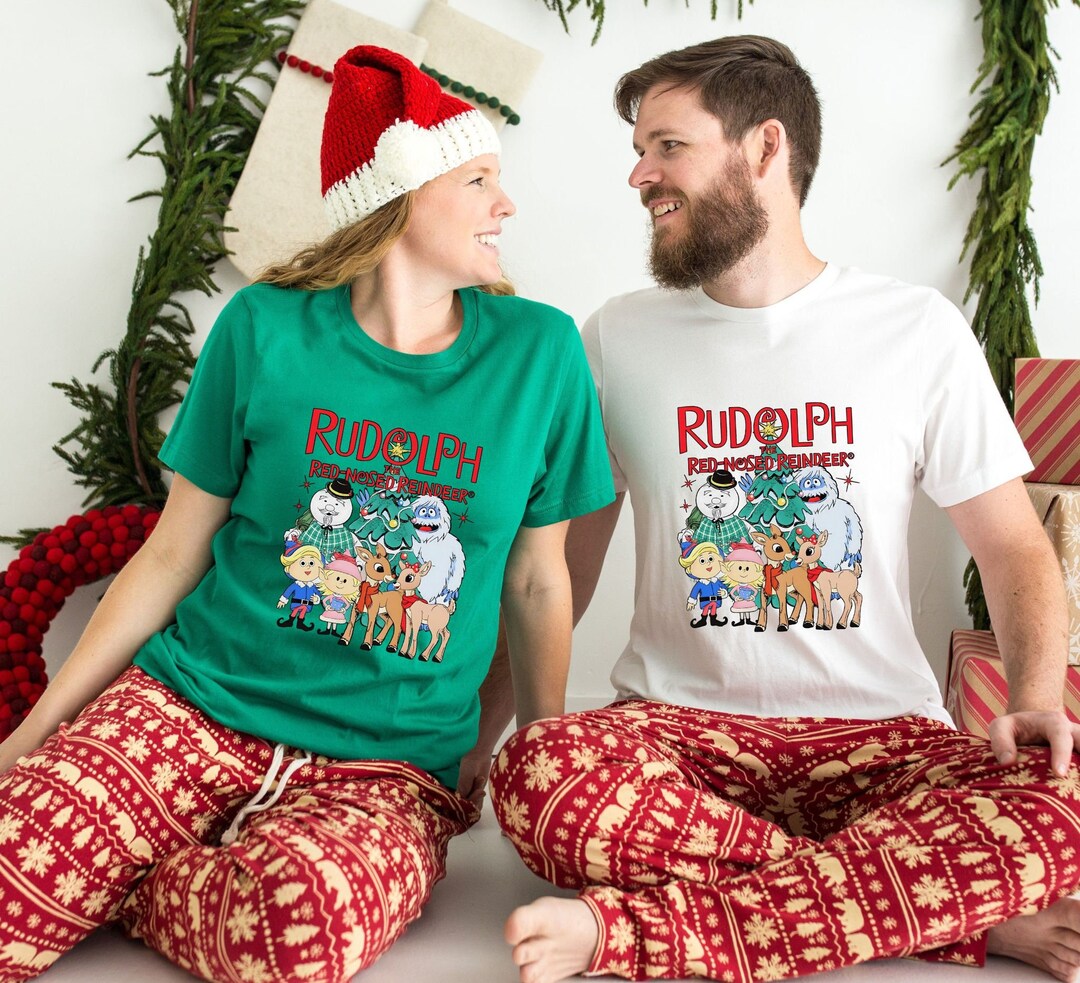 Rudolph the Red Nosed Reindeer Christmas Sweatshirt, Rudolph Xmas ...