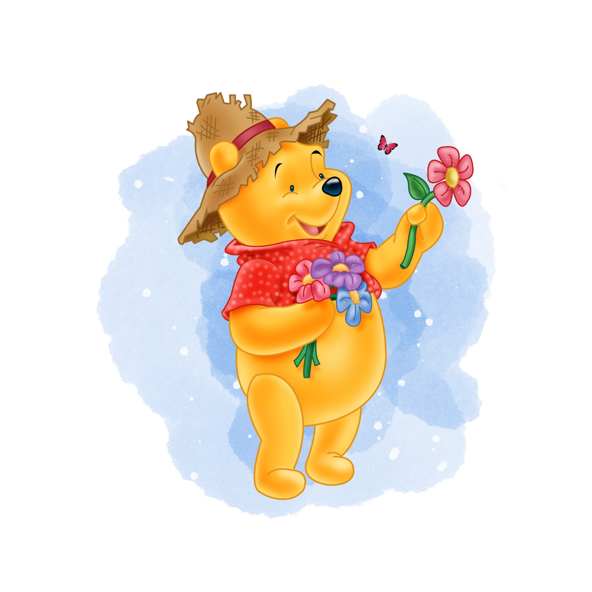 Winnie the Pooh Png Clipart, Winnie Spring Design, the Pooh Png ...