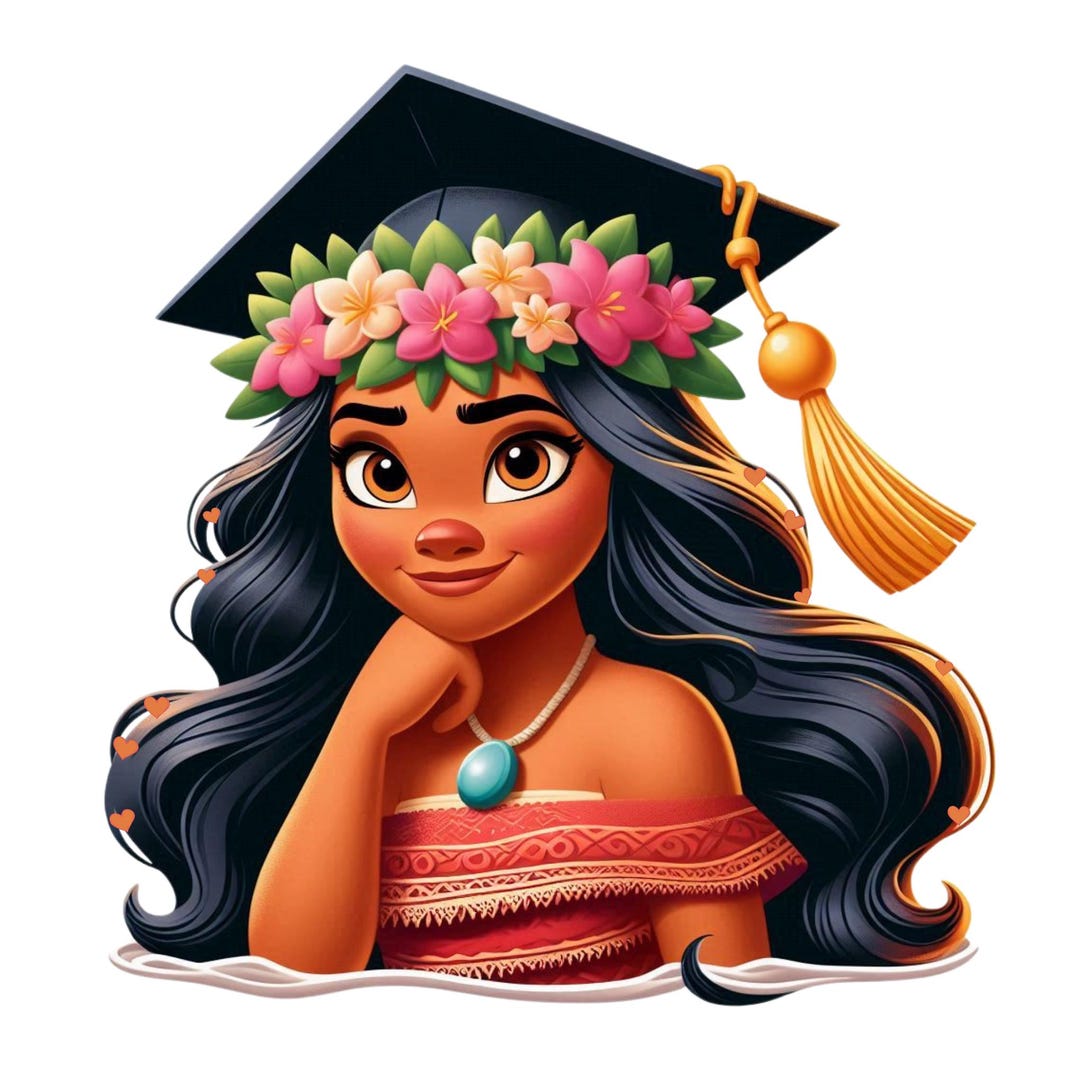 Moana Graduation Design, Moana Png Clipart, Princess Moana Png, Moana ...